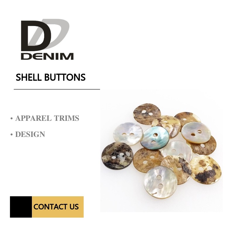 Akoya Shell White Pearl Natural Color Buttons Classic Round 2 Holes Akoya Shell White Pearl Natural Color Buttons Classic Round 2 Holes